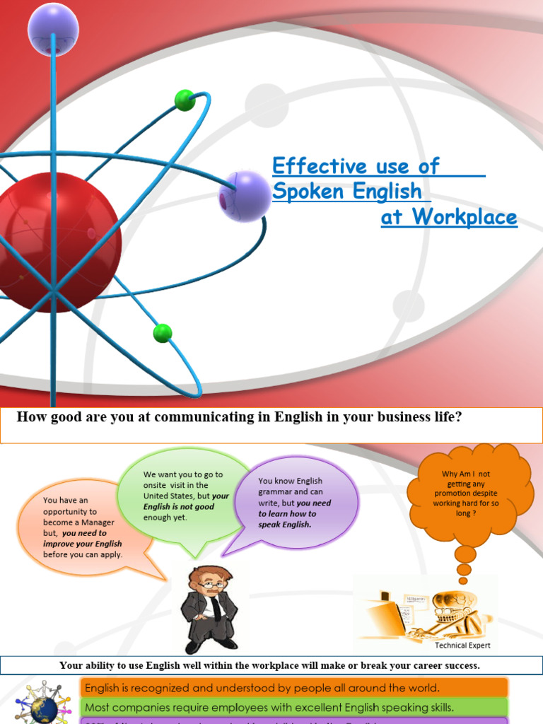 Spoken English at Workplace | PDF | Perception | Senses