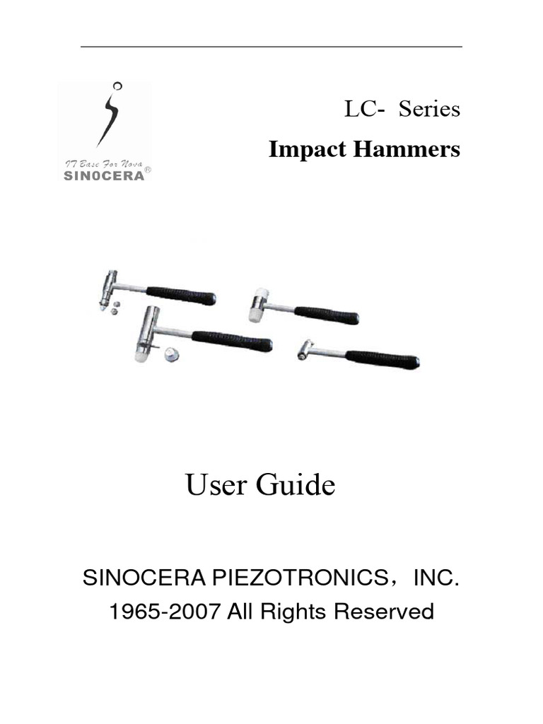 LC Hammer | PDF | Accelerometer | Computer Engineering