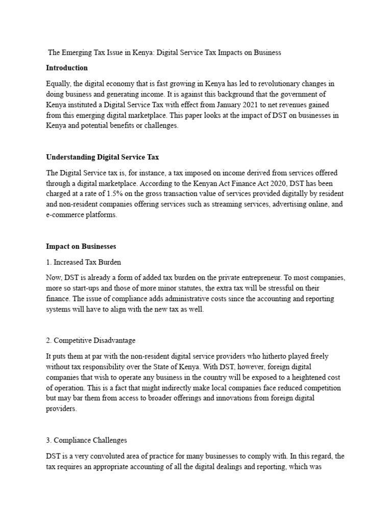 Article on Tax | PDF | Taxes | Double Taxation