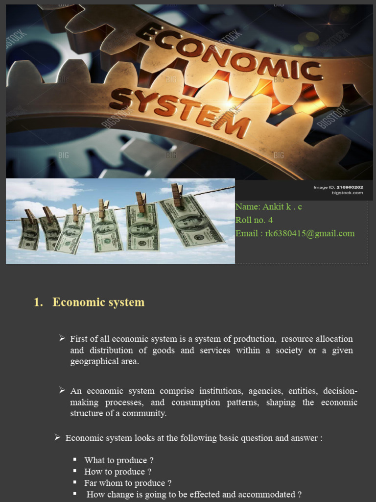 Ankit KC Roll 4 Economic System | PDF | Economic System | Socialism