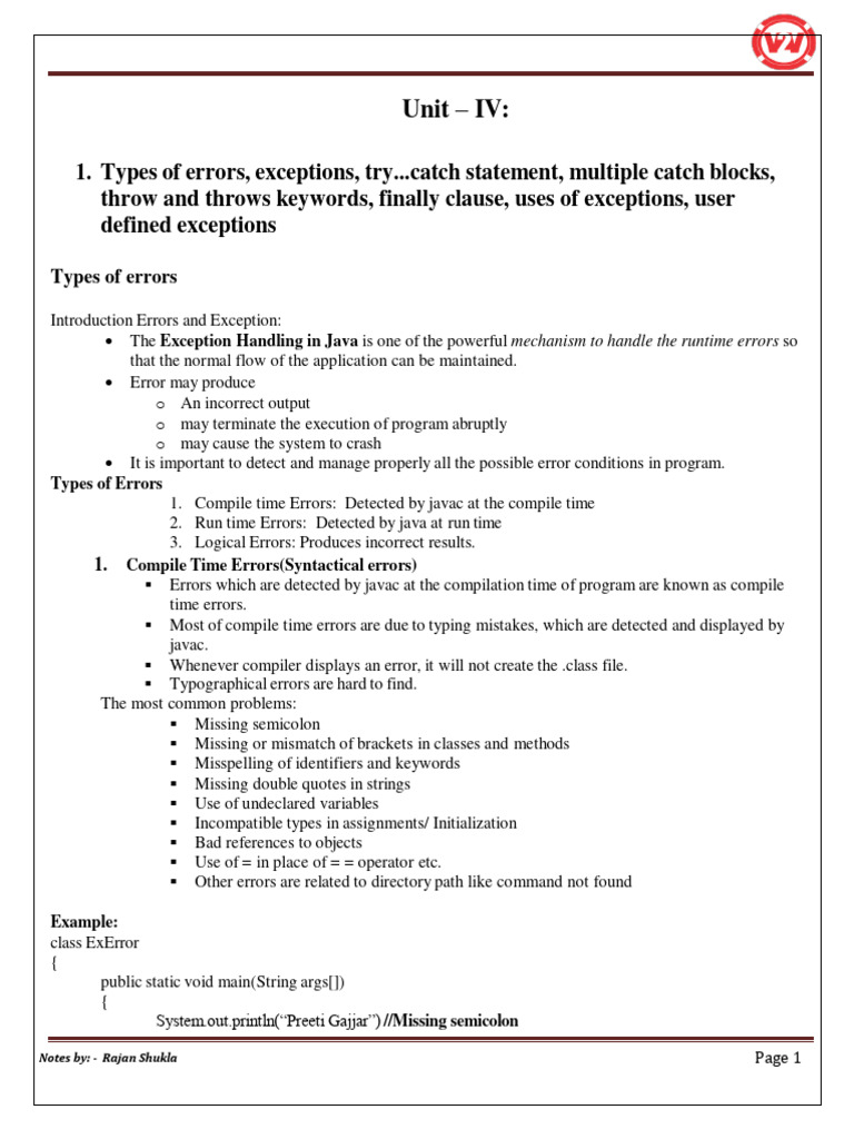 220245-MSBTE-22412-Java (Unit 4) | PDF | Method (Computer Programming) | Parameter (Computer ...