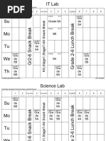 Orchlon International School Timetable 2022 | PDF