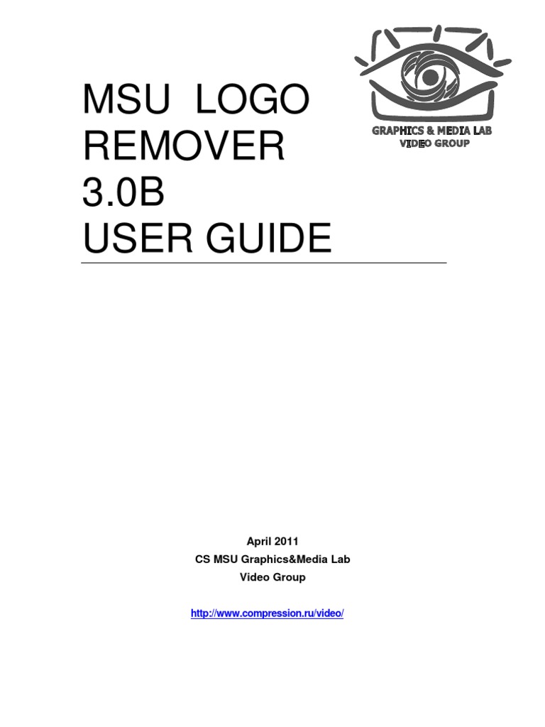 MSU Logo Remover User Guide 3.0B | PDF | Plug In (Computing) | Computer ...