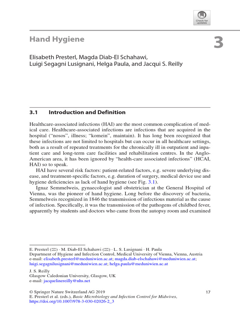 Hand Hygiene | PDF | Hospital Acquired Infection | Infection