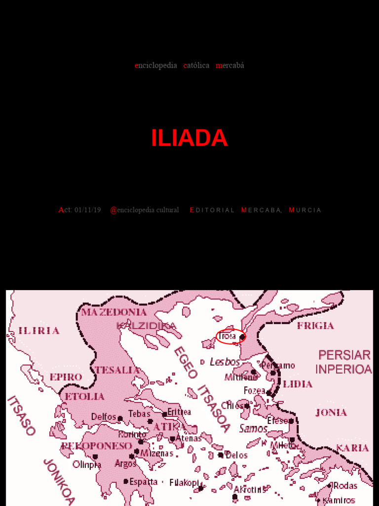 Iliada | PDF | Ilíada | París (mitología)
