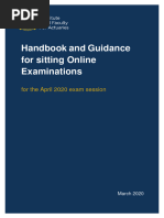 Examination Handbook Jan 2025 1 | PDF | Microsoft Excel | Computer File