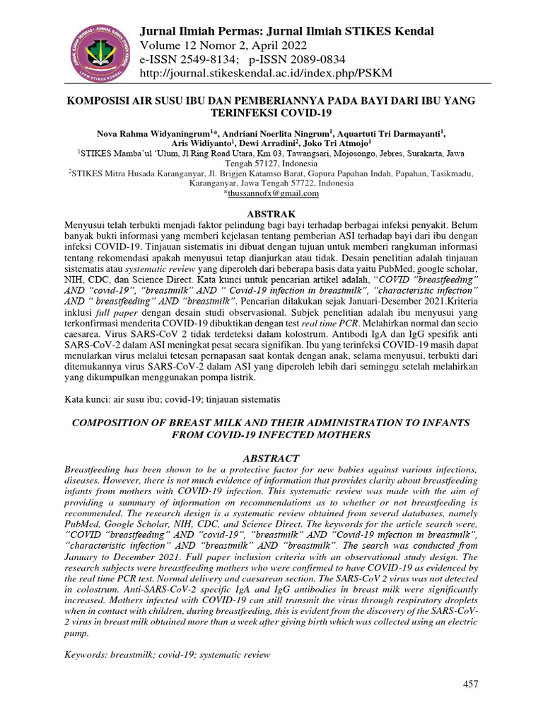 25 JIPJISK VOL 12 NO 2 April 2021 Hal 457-464 (Aris) | PDF