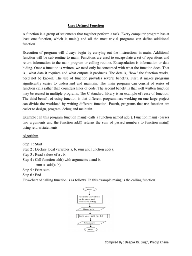 Chapter 6 Pdf Parameter Computer Programming Variable Computer Science