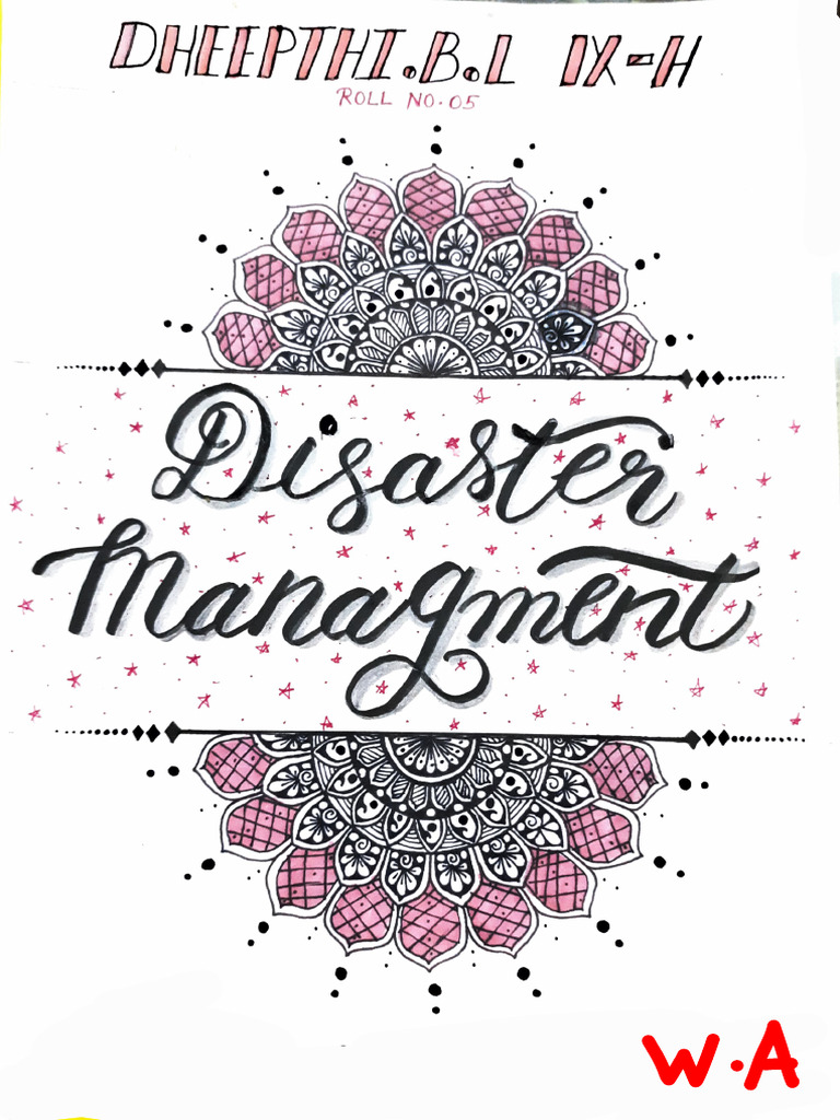Disaster Management World of Arts | PDF | Wellness