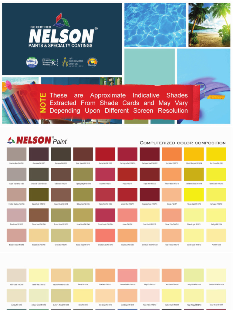 CCC Shade Cards | PDF