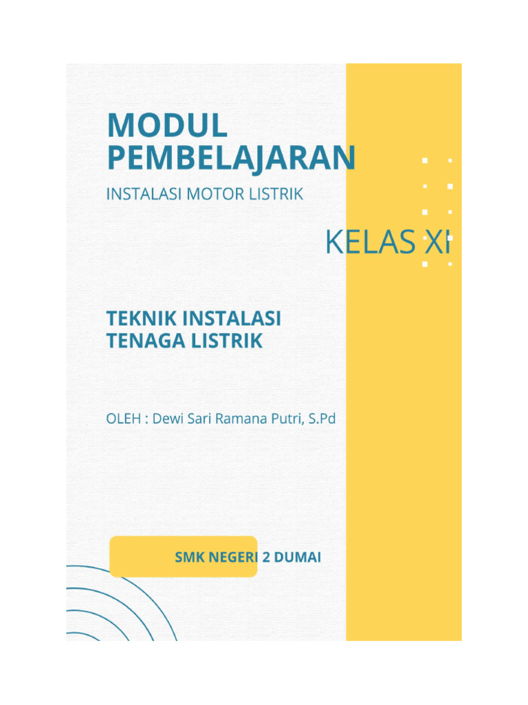 Modul Pembelajaran | PDF