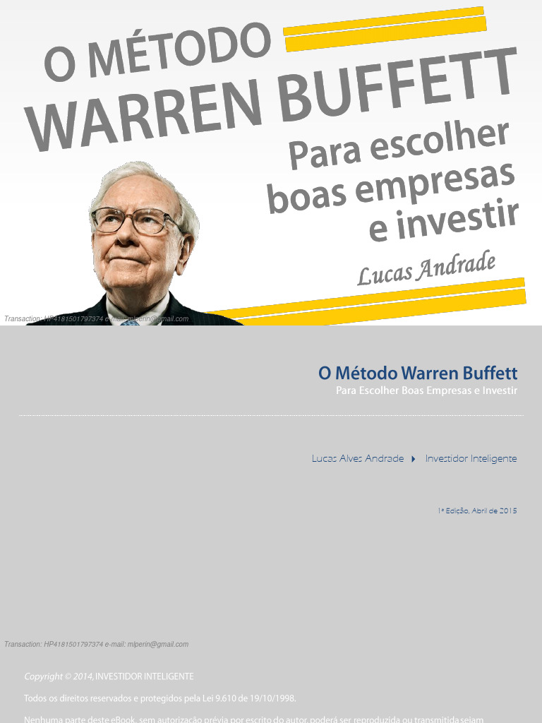 Metodo de Investir - Warren Buffett | PDF