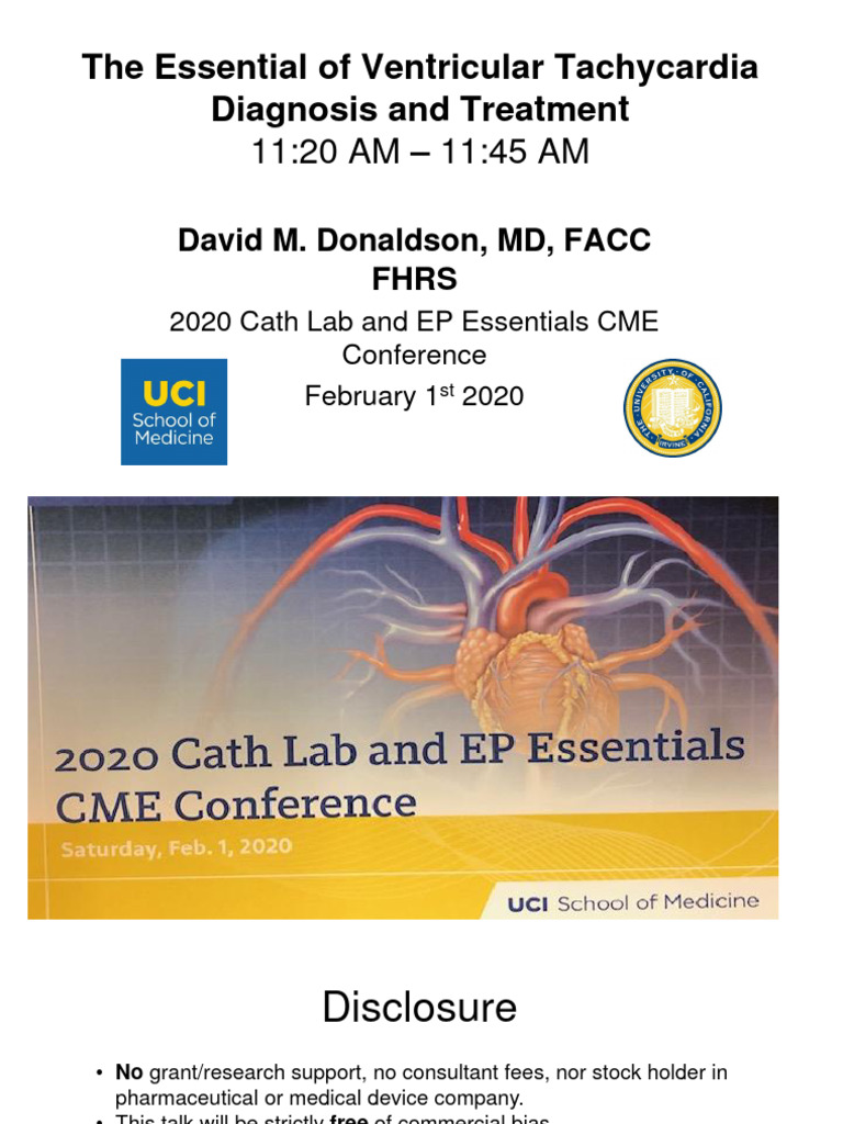 Donaldson - VT Diagnosis - Therapy | PDF | Electrocardiography | Cardiovascular System