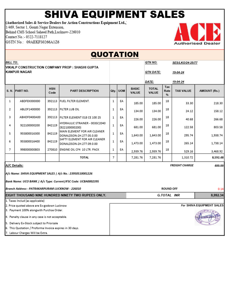 SES-LKO-24-25-77 VIKALP CONSTRUCTION | PDF | Economies | Government ...