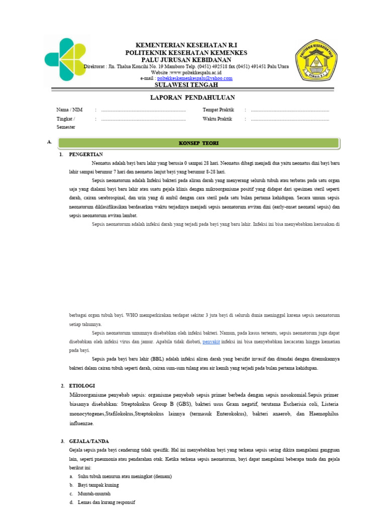 Askeb Infeksi Neonatorum | PDF