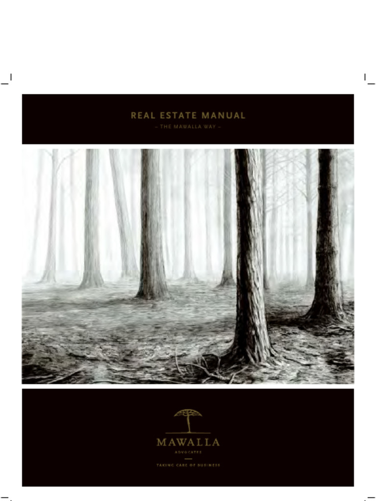 Real Estate Manual | PDF
