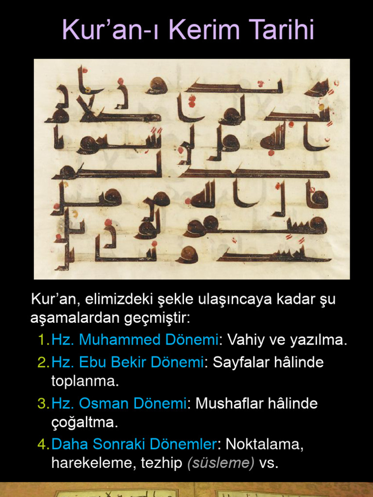 Kuran-i_Kerim_Tarihi | PDF