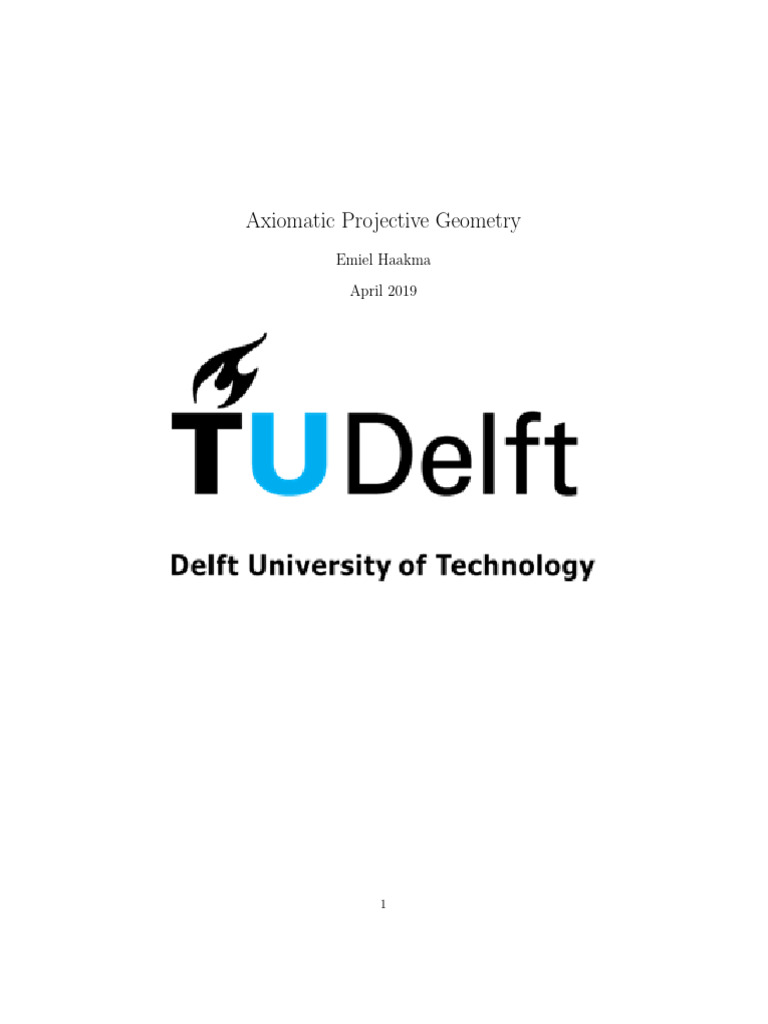 Projective Geometry Pdf Projective Geometry Field Mathematics 