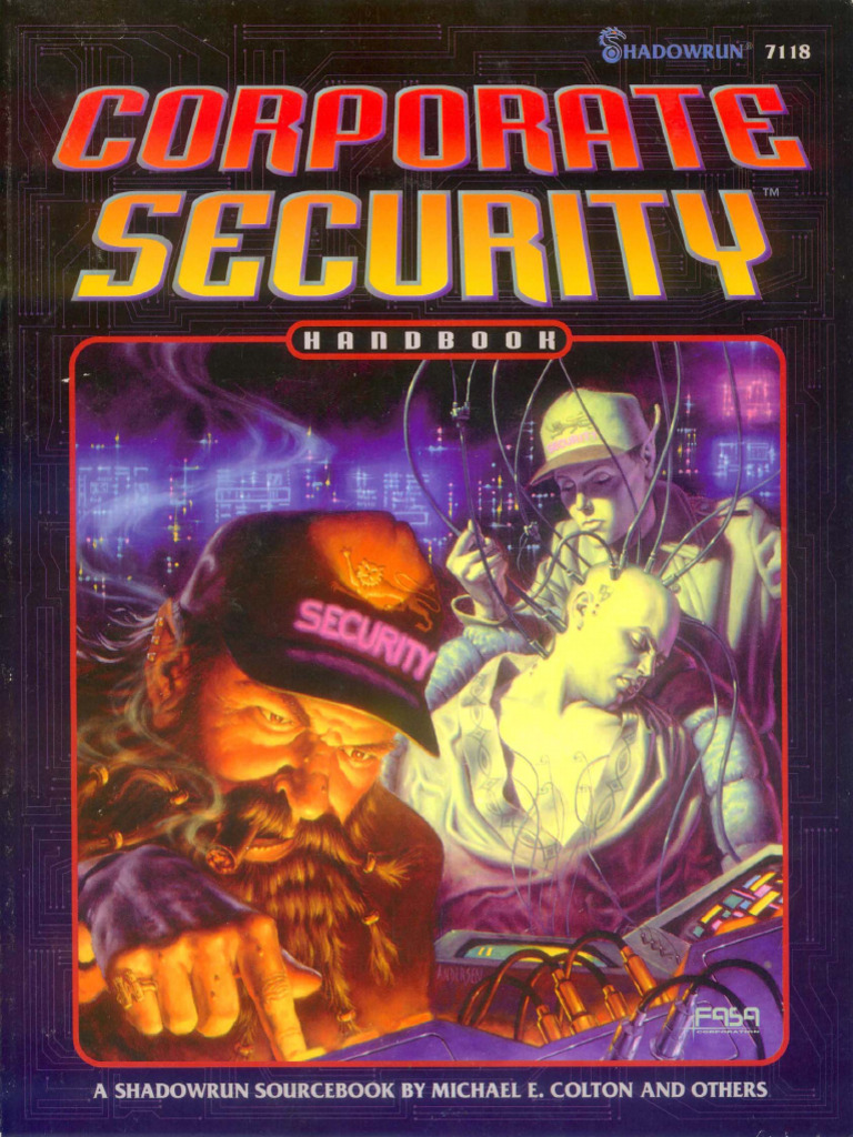 Fasa 7118 - Shadowrun - Corporate Security Handbook | PDF