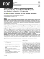MRCP Imaging Protocol and Guidelines | PDF | Gallbladder | Pancreas