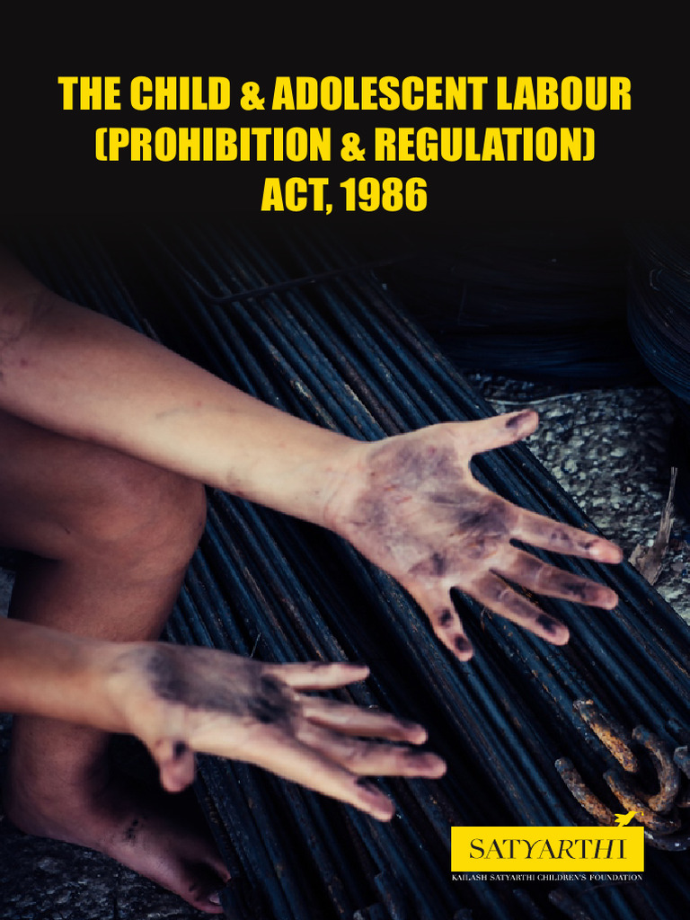 Summary of The Child and Adolescent (Prohibition & Regulation) Labour Act, 1986 | PDF | Child ...