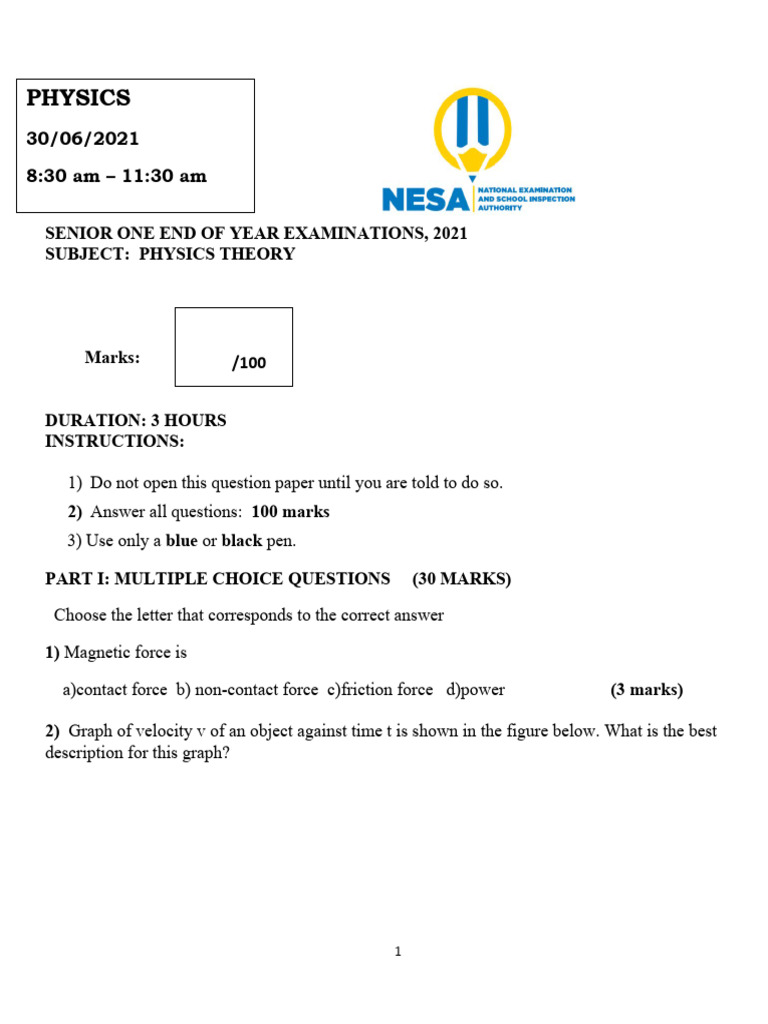 Physics Theory and Practics S1 | PDF | Force | Weight
