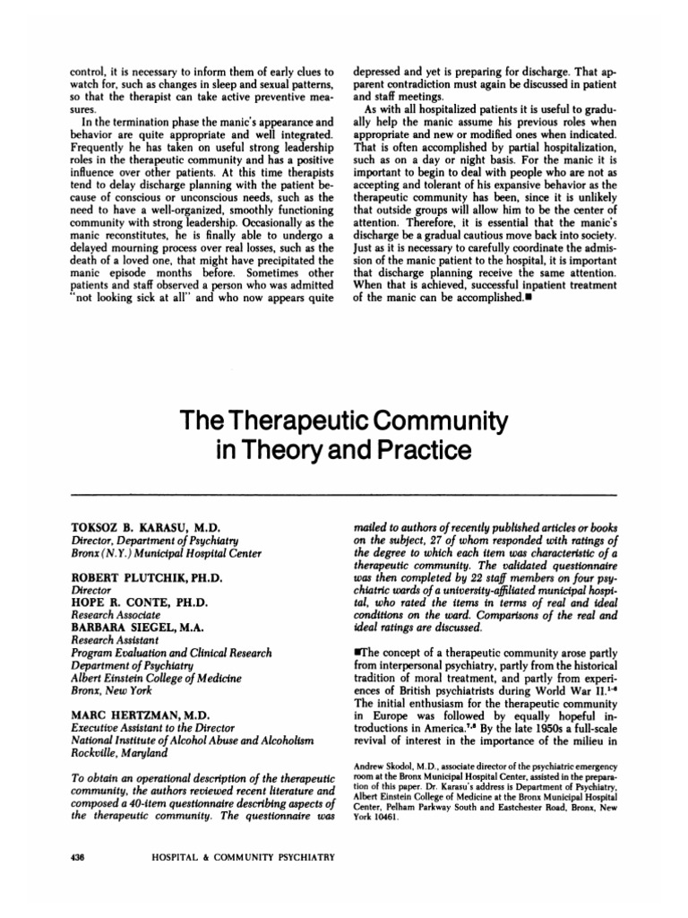 [Psychiatric Services 1977-jun vol. 28 iss. 6] Karasu, Toksoz B._ Plutchik, Robert_ Conte, Hope ...