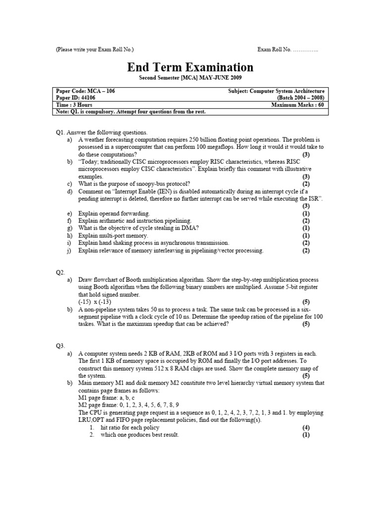 Csa 2009 Pdf Office Equipment Computer Engineering