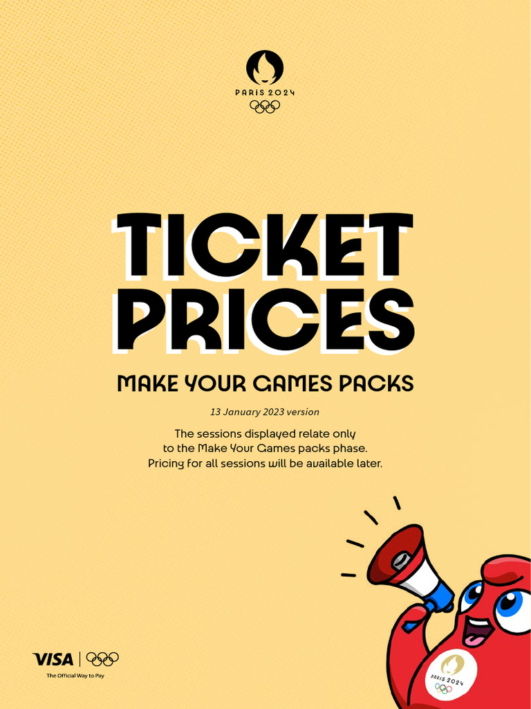Ticket Prices | PDF | Cycle Sport | Sports