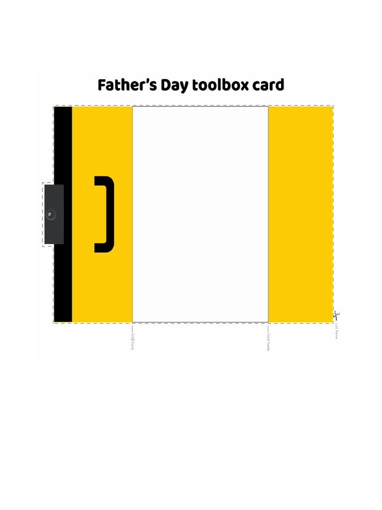 Tool Box Card Templates Printable 415452.Jpg | PDF