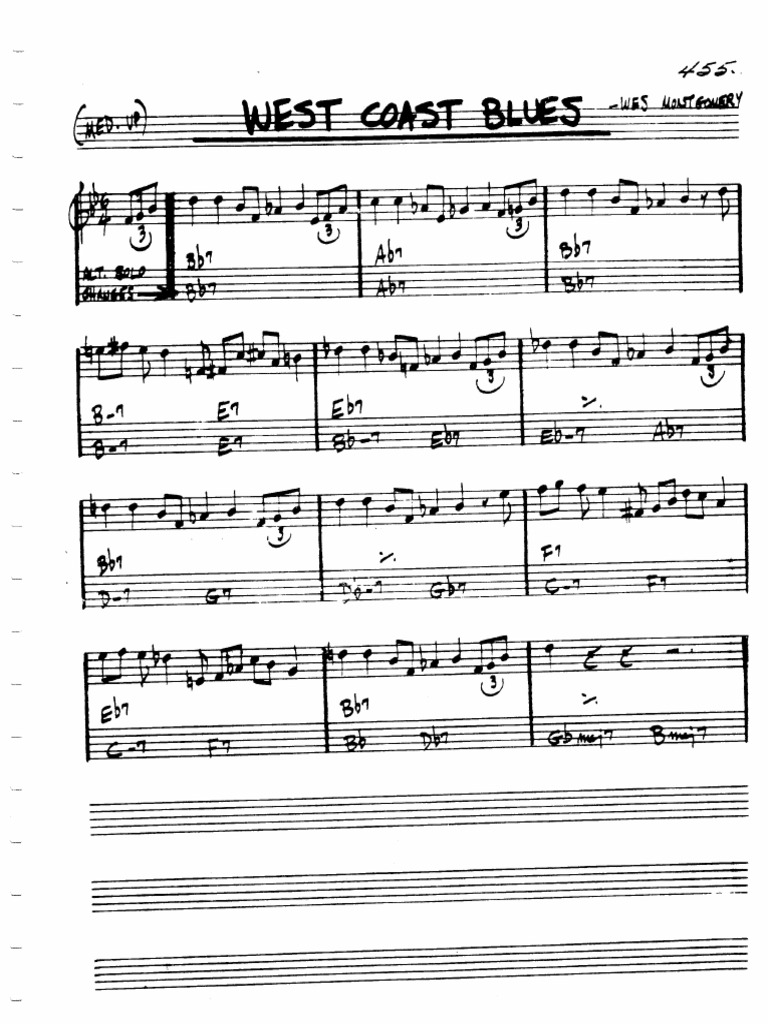 West Coast Blues | PDF