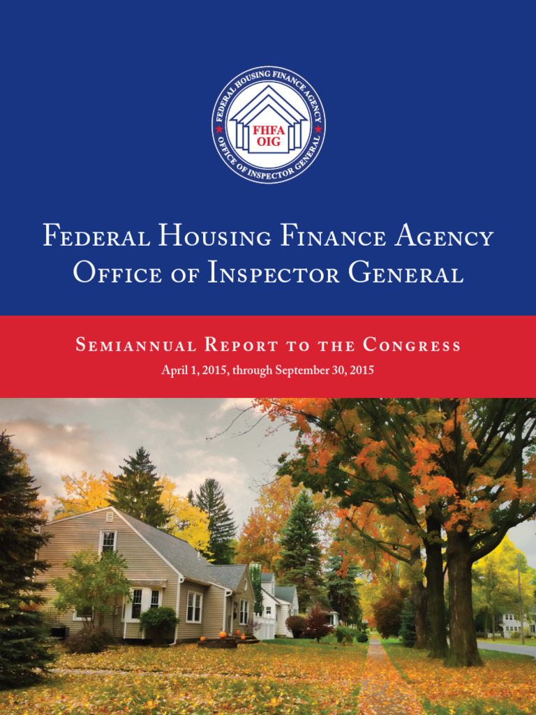 TenthSemiannualReport_0 | PDF | Federal Housing Finance Agency ...