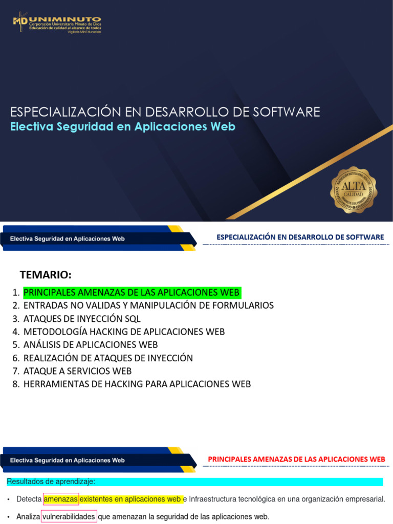 SEGURIDAD DE APLICACIONES WEB_ ENTRADAS NO VALIDAS_MANIPULACIÓN ... SEGURIDAD DE APLICACIONES WEB_ ENTRADAS NO VALIDAS_MANIPULACIÓN ...
