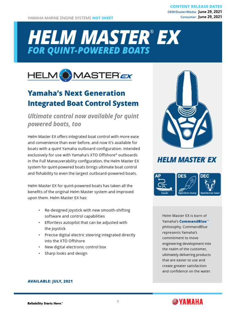 HotSheet Helm Master EX Quint 2 | PDF