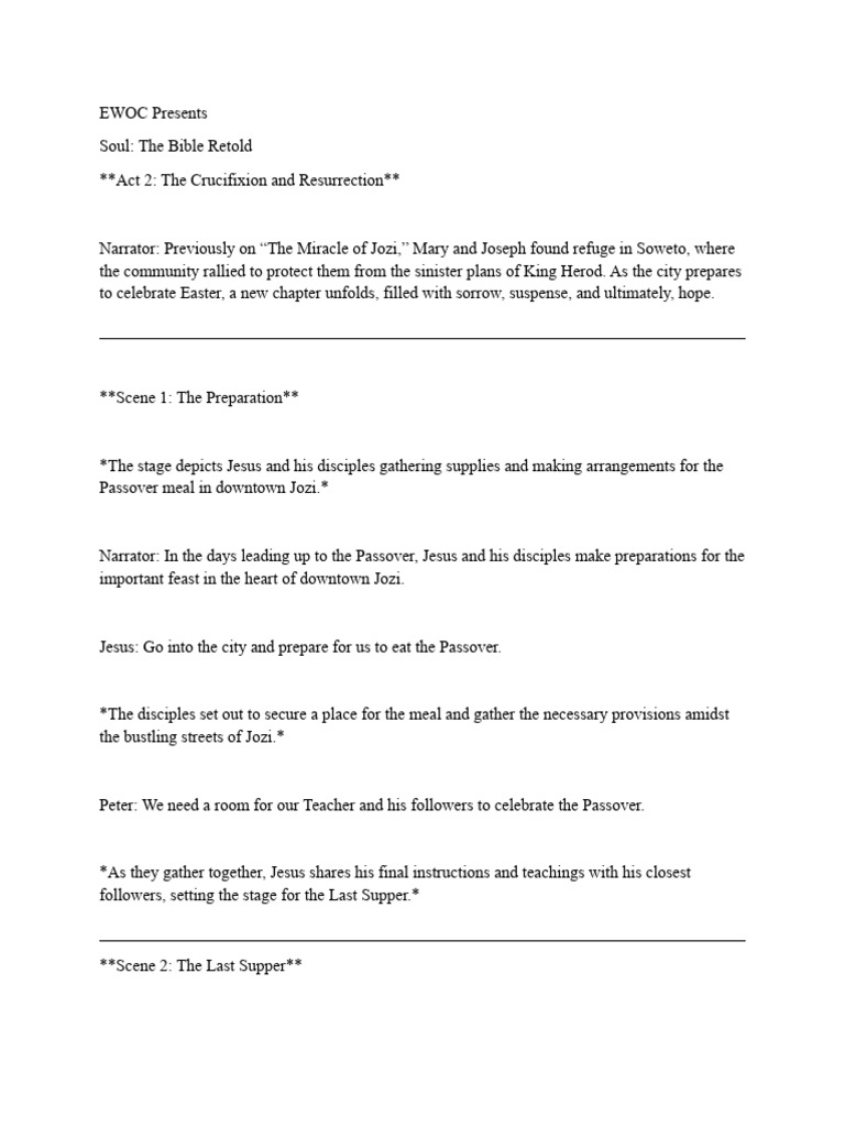 The Crucifixion & Resurrection-1-1 | PDF | Jesus | Paul The Apostle