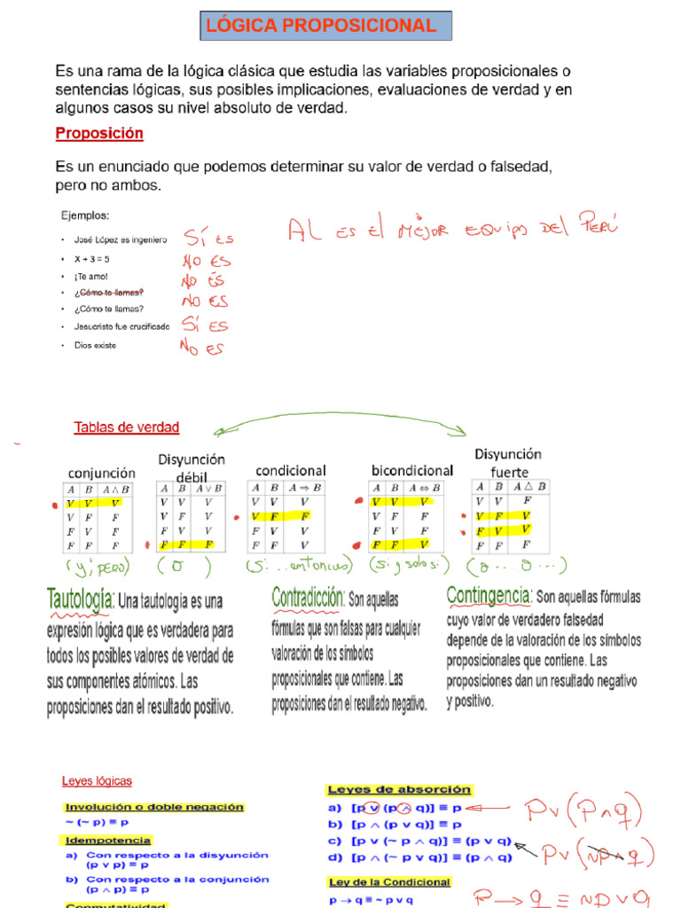 Lógica Proposicional | PDF