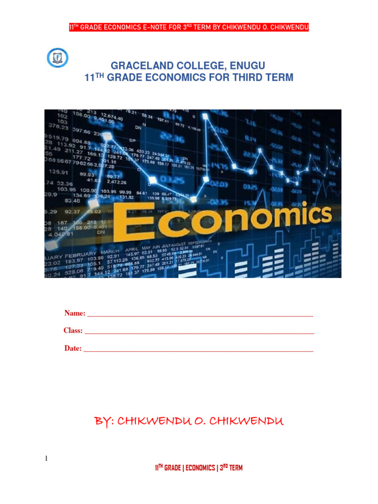 11th Grade Economics Term 3 Notes | PDF | Balance Of Payments | Fiscal ...