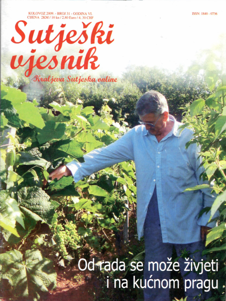 Sutješki Vjesnik - Broj 31 - Kolovoz 2009. | PDF