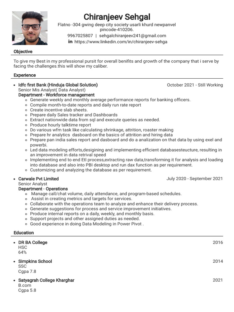 CV_2024052310365327 | PDF | Computing | Data Management