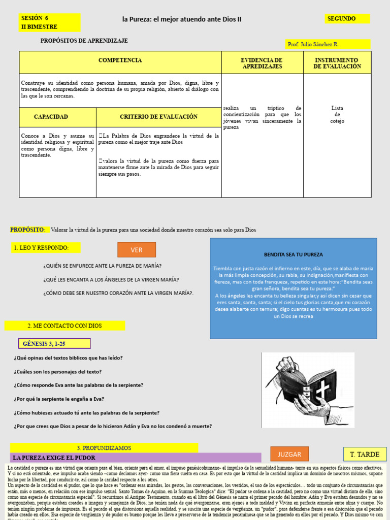 Ficha 2do | PDF | María, madre de Jesús | Víspera