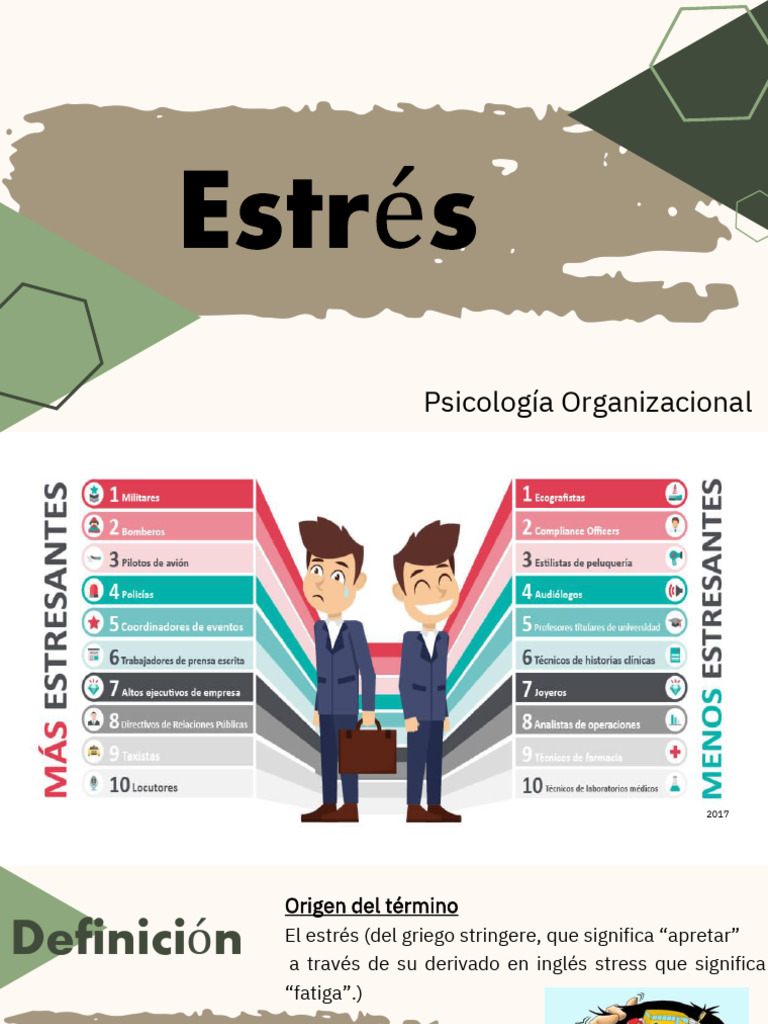 Estres | PDF | Estrés (biología) | Ciencias del comportamiento