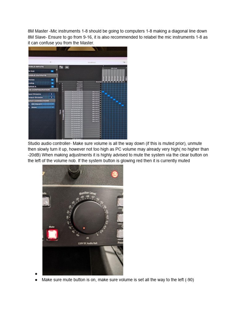 Quick Guide Pro Tools and 8M (1) | Download Free PDF | Input/Output | Electrical Engineering