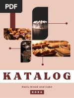 Katalog Harga Laritta Bakery 2025 | PDF | Confectionery | Cakes