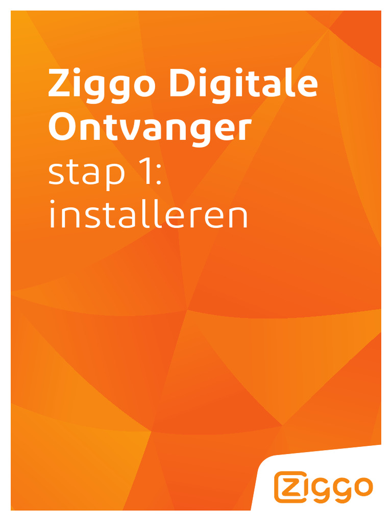 Ziggo Installatiehandleiding Humax5500 v1-0 Web | PDF