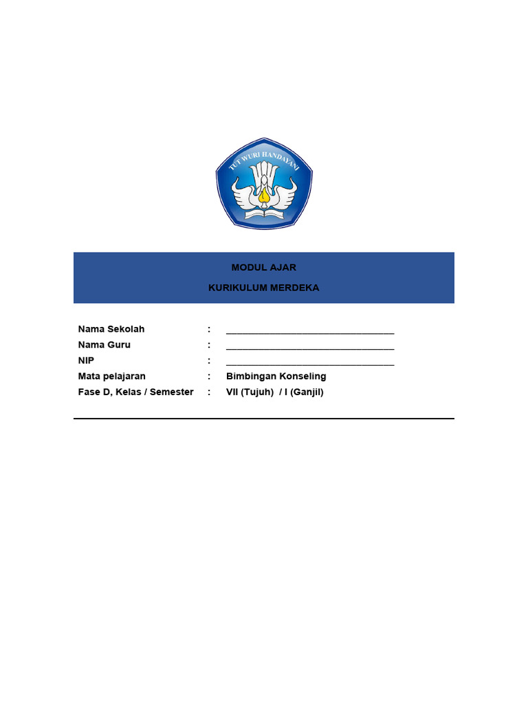 Modul BK KLS 7 | PDF