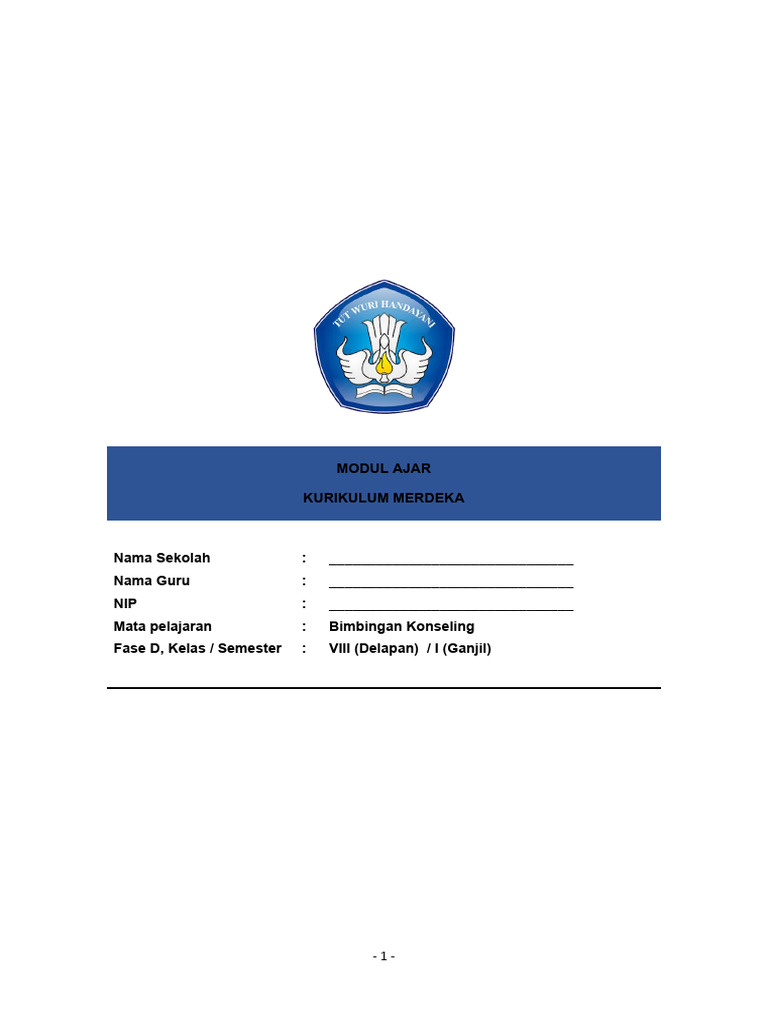 Modul BK KLS 8 | PDF