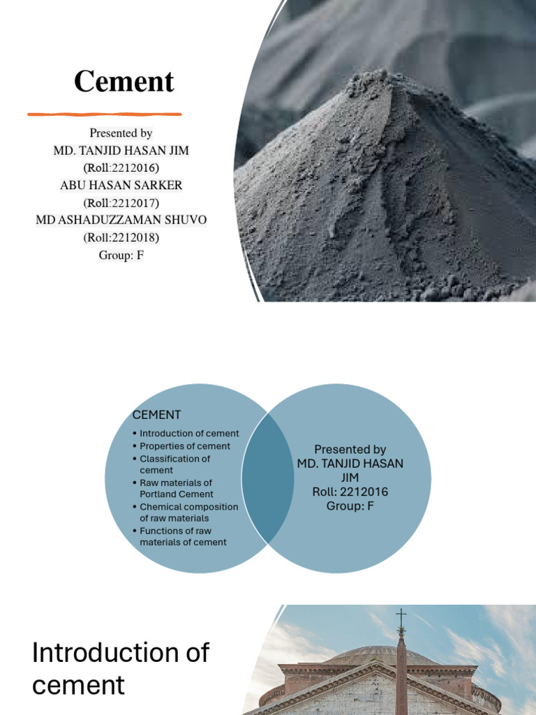 cement - Copy | PDF | Cement | Lime (Material)