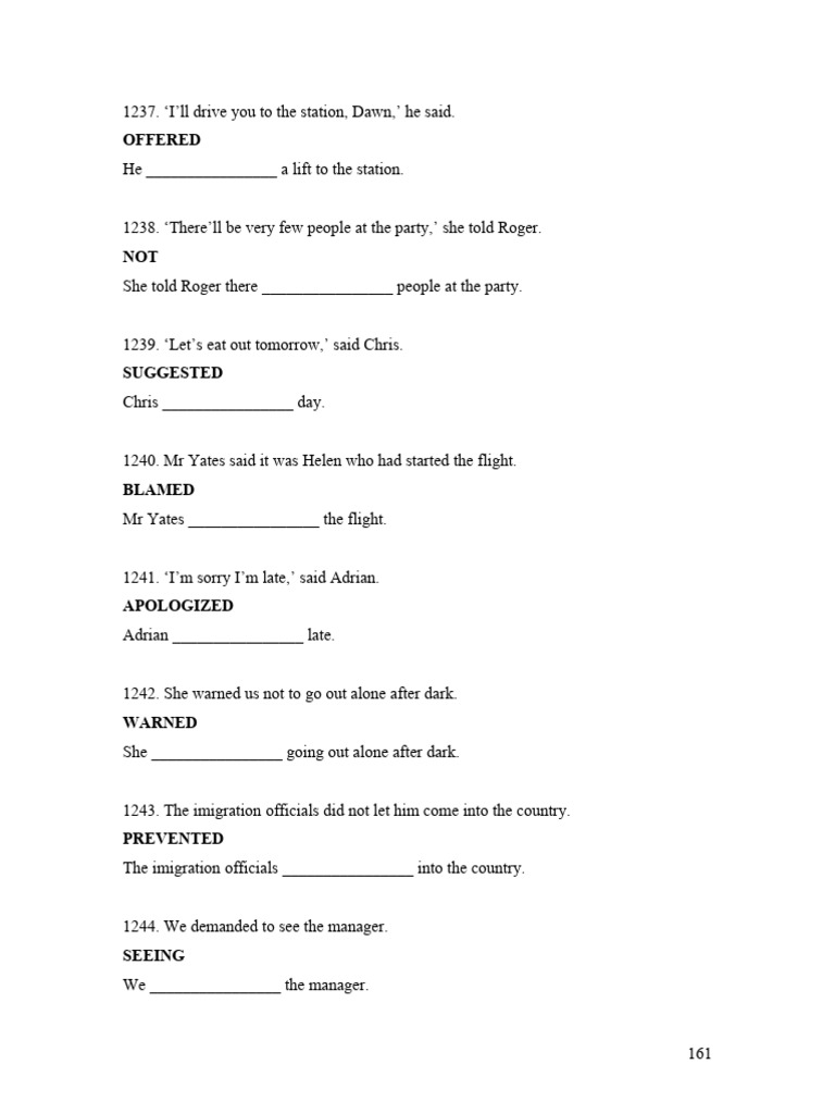 CAE 23 UoE Part 4 Practice | PDF