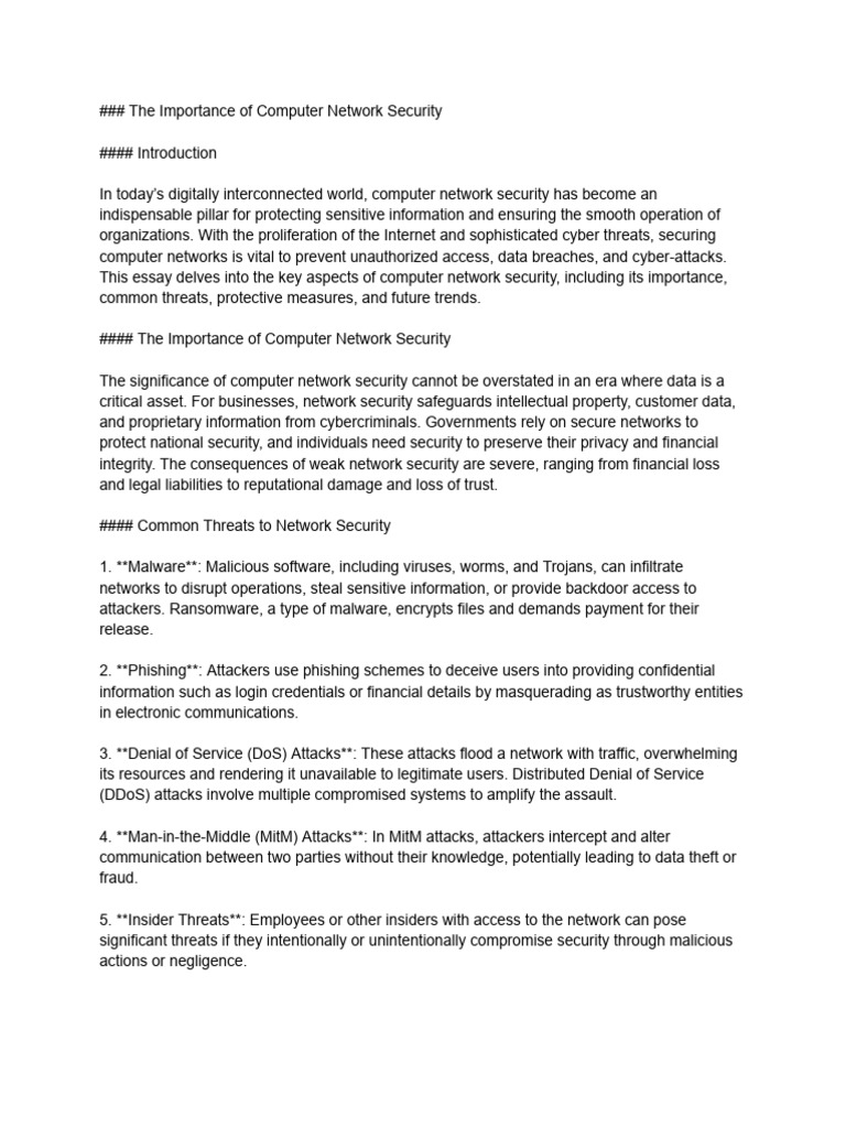 Network Security 2 | PDF | Security | Computer Security