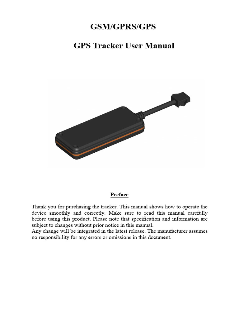 Rastreador Manual | PDF | General Packet Radio Service | Global Positioning System
